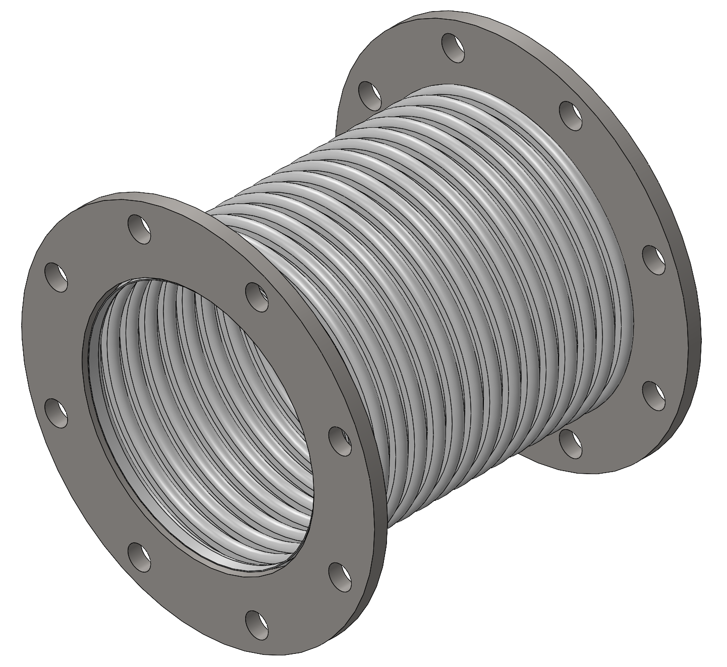 HVAC Expansion joints compensators and flexible connectors